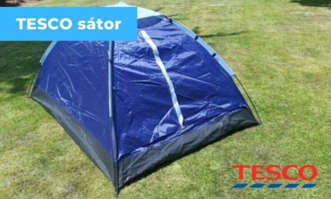 TESCO sátor - leírás, méret, ár + video (2 személyes, 4 személyes)